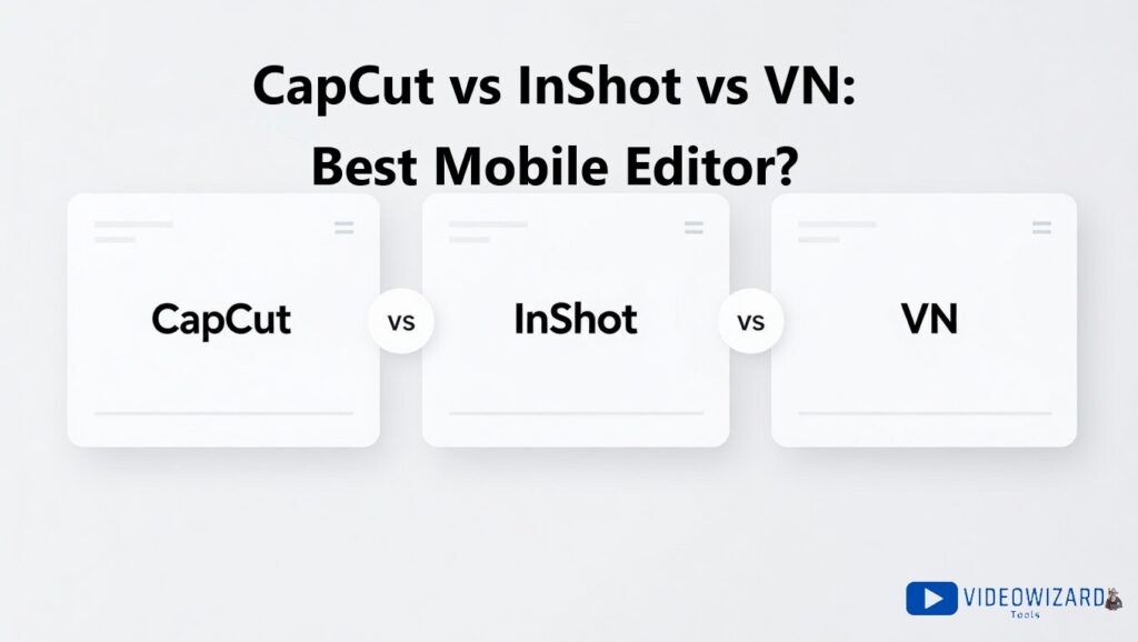 CapCut vs InShot vs VN: Best Free Video Editor?